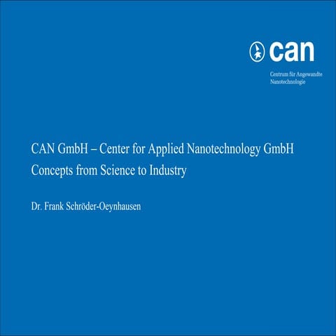 Presentation of Can | PDF