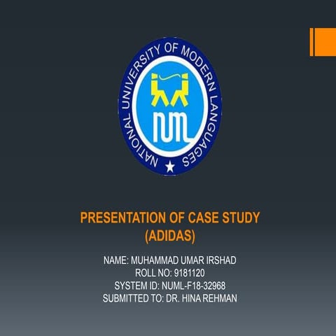 Adidas Management and Managerial Structure | PPTX