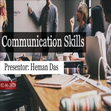 Presentation of communication skills | PPT