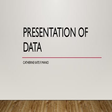 PRESENTATION OF DATA Nominals, Ordinals.pptx