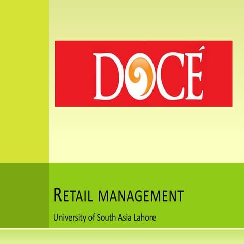 Presentation of doce | PPTX