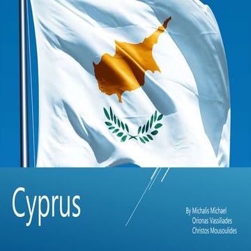 Presentation about Cyprus 1 | PPTX
