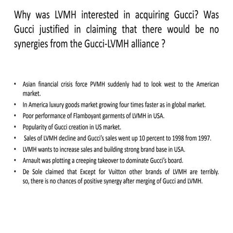 Presentation Of Gucci Pptx