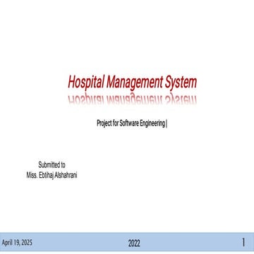 PresentationOfHospitalManagementSystem.pptx