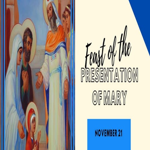 Presentation of Mary in the Temple | PPT
