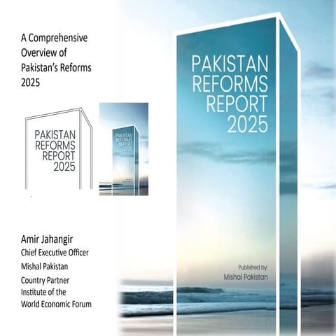Presentation of Pakistan Reforms Report 2025 | PPTX