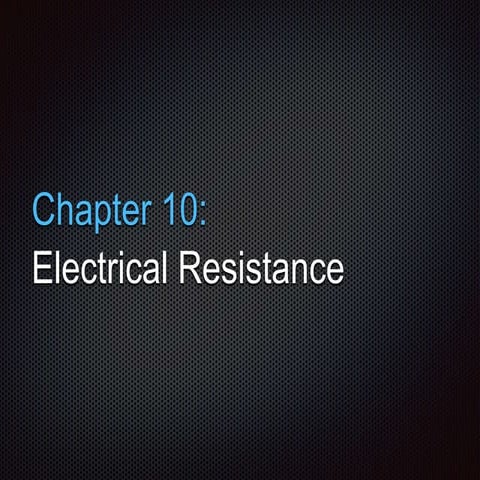 resistance | PDF