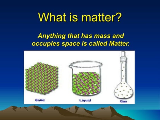 Changes in Matter | PPT