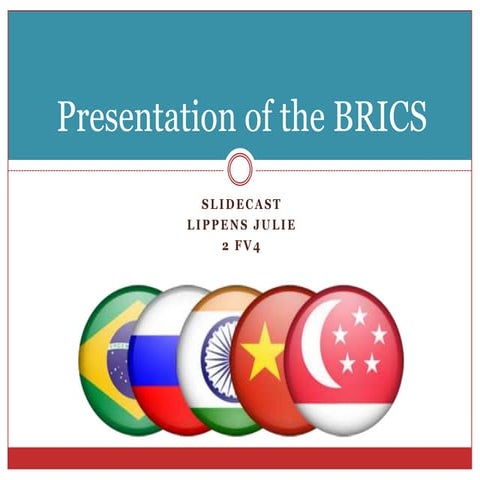 Presentation of the brics | PPTX