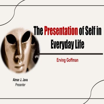 Presentation of the self | PPT