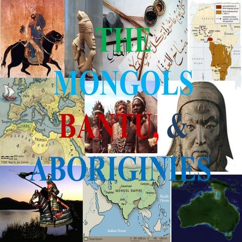 The Mongols and their empire in Central Asia and beyond | PPTX