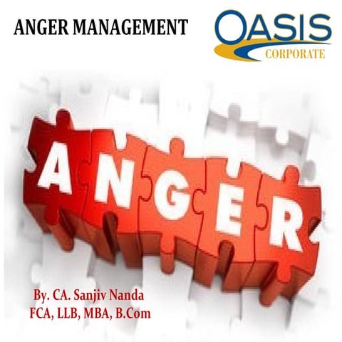 Presentation on Anger Management | PPT