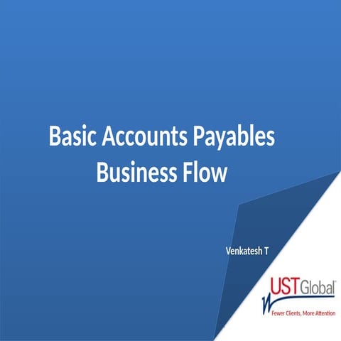 Oracle E Business Suite Presentation On Ap Ppt