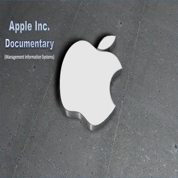 Apple Inc. Documentary | PPT