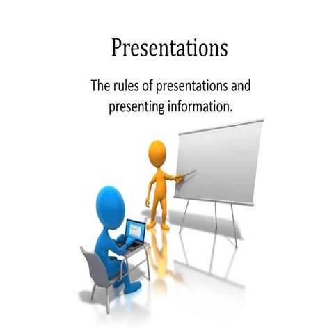 Presentation on a presentation about presentations | PPT