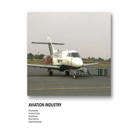 Presentation on aviation industry 13 sept 2010 | PPT