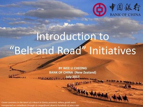China’s One Belt One Road | PPTX