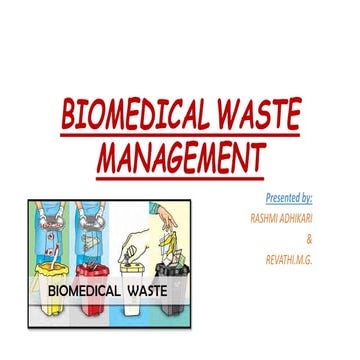 Presentation on Biomedical waste Management.pptx