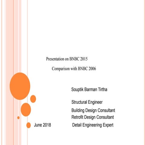 Presentation on BNBC 2015 | PPTX