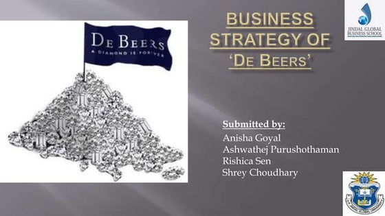 De beer's diamond dilemma case study | PPTX | Commodities | Economy