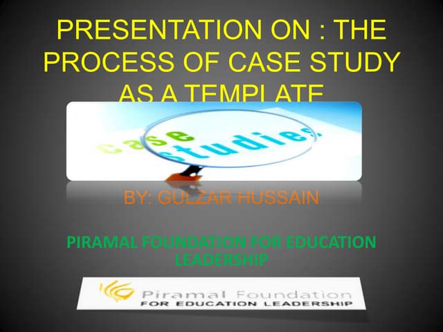 CASE STUDY WRITING: Expert Recommendations | PPTX