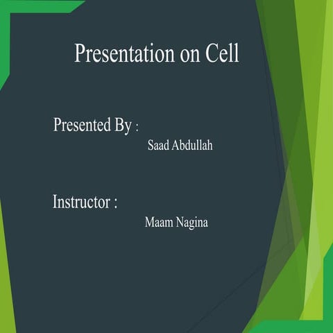 Presentation on cell.pptx