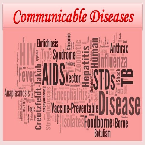 Presentation on communicable diseases | PPT