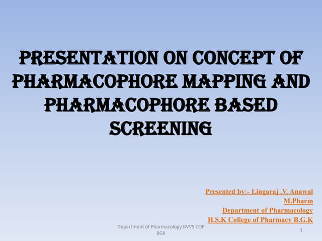 Pharmacophore mapping.pptx