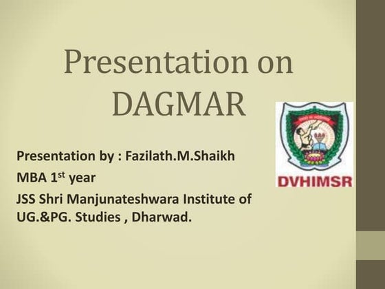 DAGMAR Approach.pptx by assistant professor | PPT