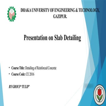 presentation on detailing of slab by group TULIP [Autosaved].pptx