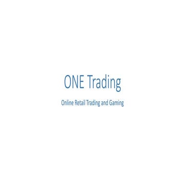 One Trading | PPT