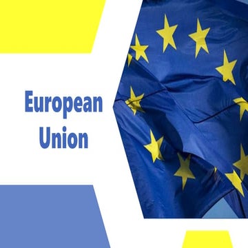 Presentation on European Union | PPT