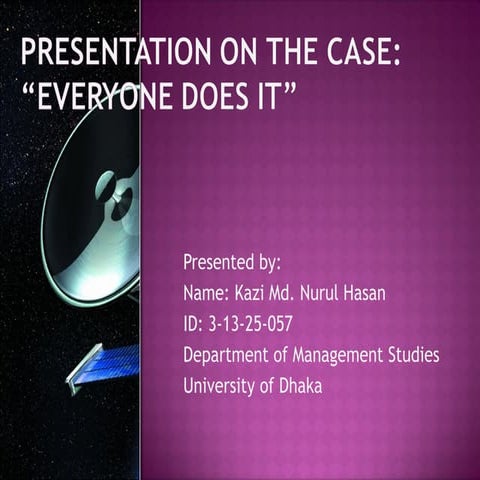 Everyone does it | PPT