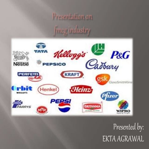 Presentation on fmcg industry | PPTX | Business | Business and Finance