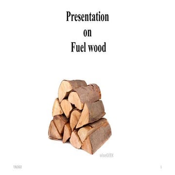 Presentation on Fuel Wood.pptx