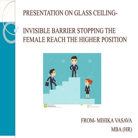 Breaking the glass ceiling: Overcoming Career Roadblocks for Women and ...