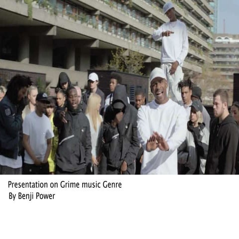 Presentation on grime music genre | PPTX