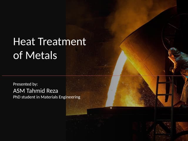 Heat Treatment Processes | PPT