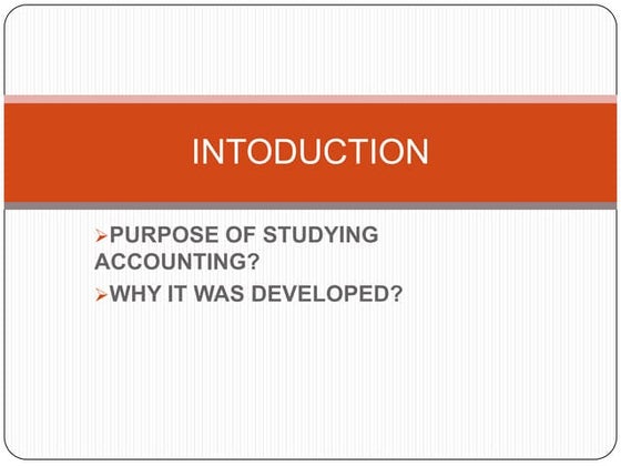 Accounting Invention | PPT