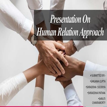 Presentation On HUMAN RELATION APPROACH 56 (1).pptx