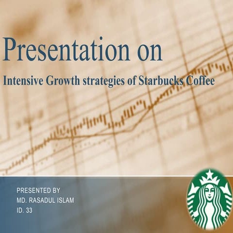 Intensive Growth strategies of Starbucks Coffee | PPTX