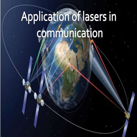 Presentation on laser application | PPT