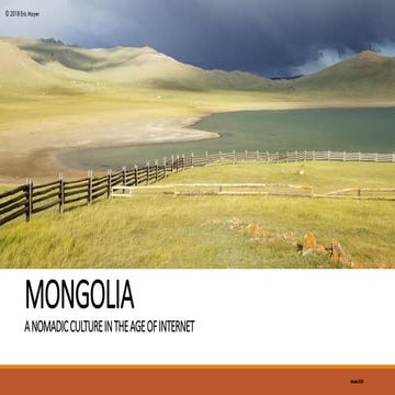 Presentation on Mongolia of 18 January 2019 | PPT