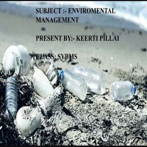 Presentation on pollution | PPTX