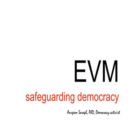 Presentation On Safeguarding Democracy | PDF