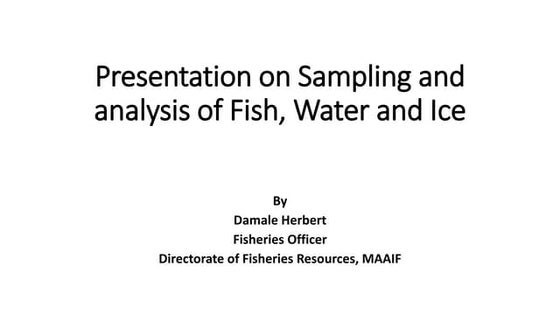 Food sampling | PPTX