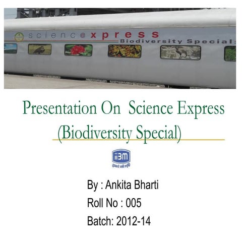Presentation on science express | PPT
