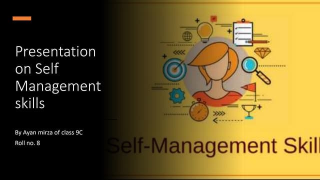 Self management skills Class 10 | PDF