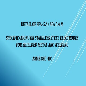 Presentation on SFA 5.4 as per asme secIX.pptx