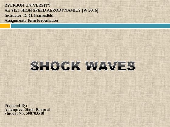 shock wave | PPT